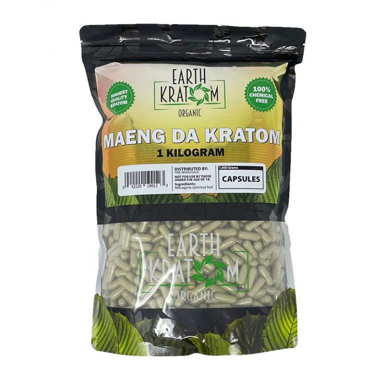 150ct Trainwreck Kratom Capsules - Earth Kratom