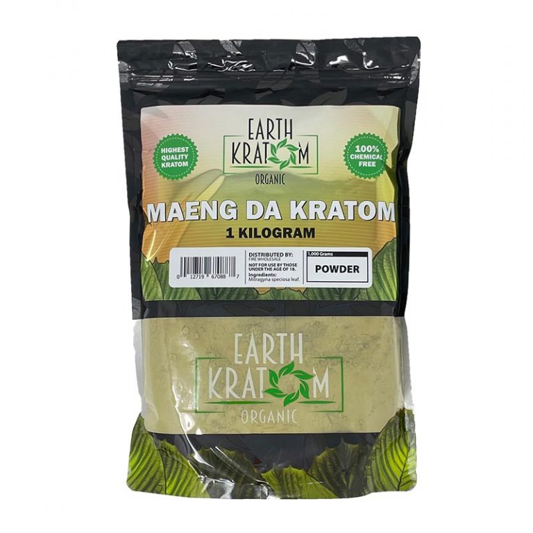 1 Kilo Green Maeng Da Kratom Capsules Earth Kratom